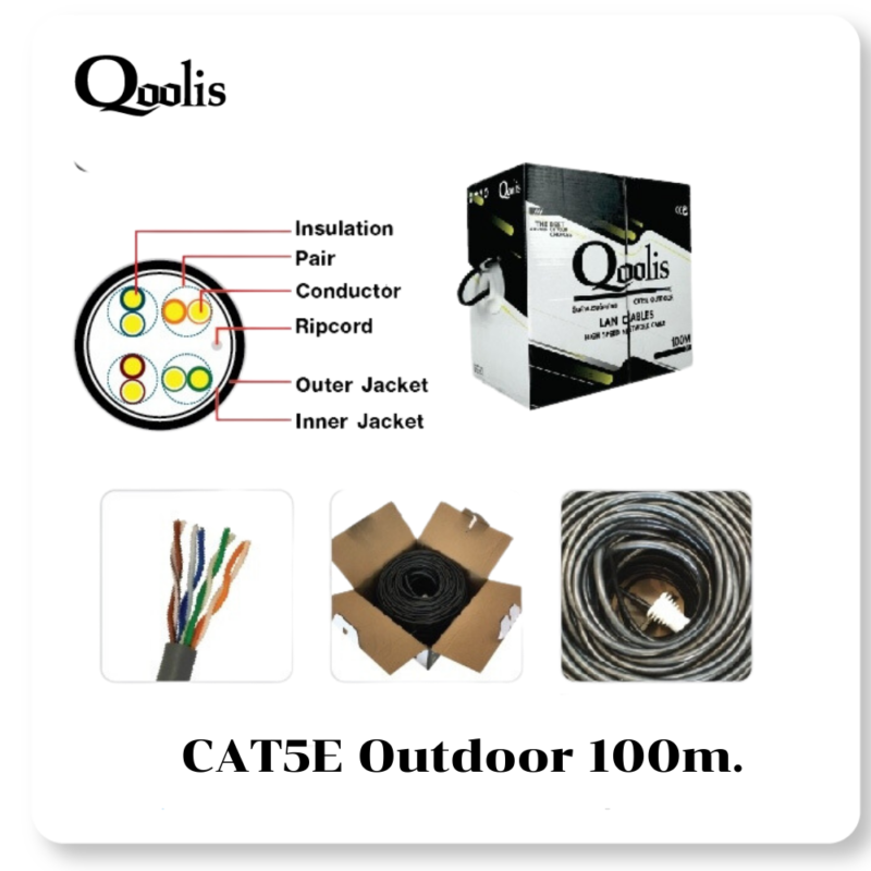 CAT5E+Power 300m Outdoor Drum – Lionking CCTV